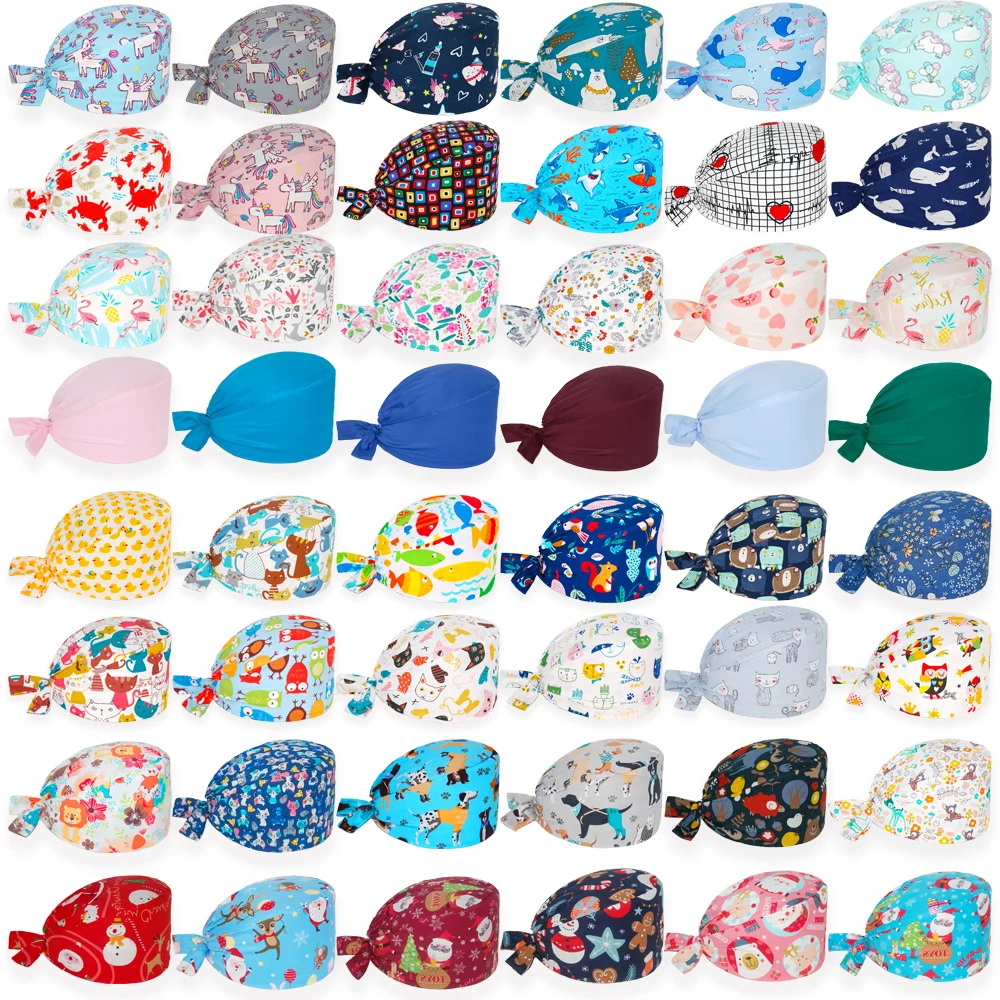 Surgical Scrub Caps Women | Hat Operating Room Nurse | Nurse Surgical ...