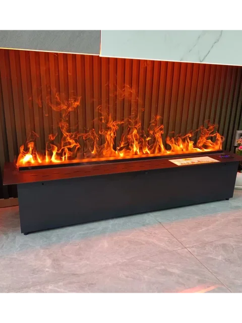 Free shipping door to door Hot selling Fireplace Humidifier 3D Water ...