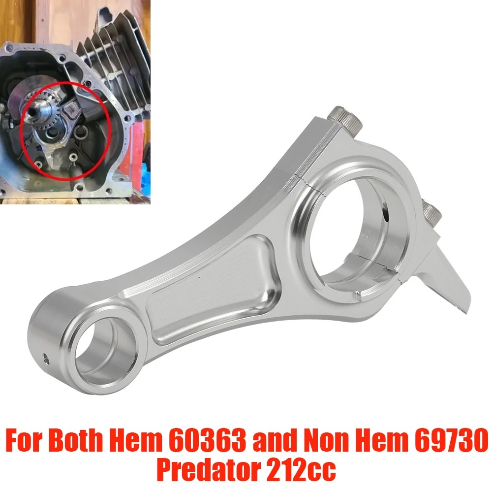 Silver For Hem 60363 Non Hem 69730 Aluminum Connecting Rod 3.308" Std ...