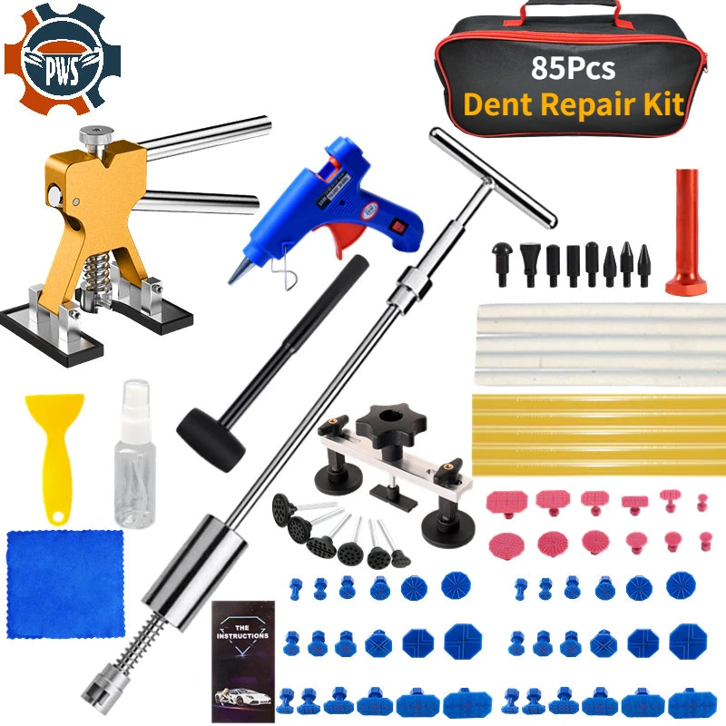 New Paintless Dent Repair Kit Car Dent Repair Tools Auto Paintless Body ...