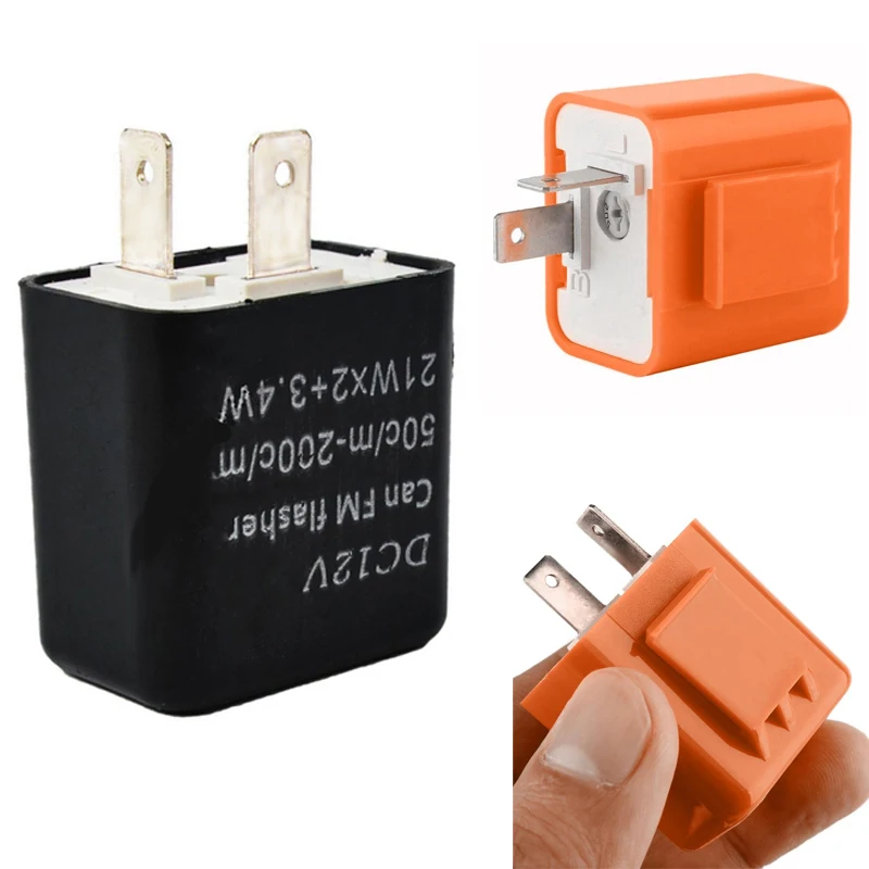 Motorcycle-LED-Flasher-Relay-Adjustable-Frequency-Square-Flashing ...