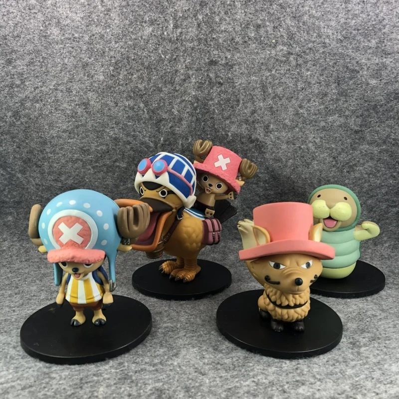 Figura de acción de One Piece de Anime japonés, Tony Chopper Karoo ...