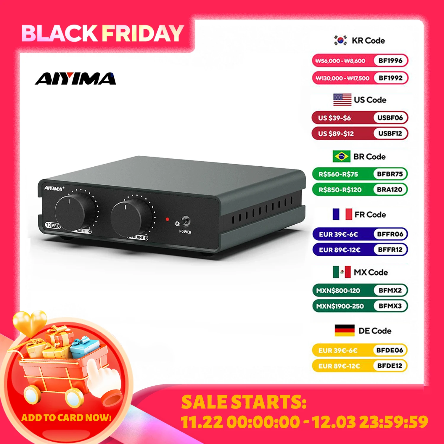 AIYIMA-T3-PRO-RIAA-MM-MC-Phono-Preamplifier-Vinyl-Record-Player-Stereo-Preamp-Amplifier ...