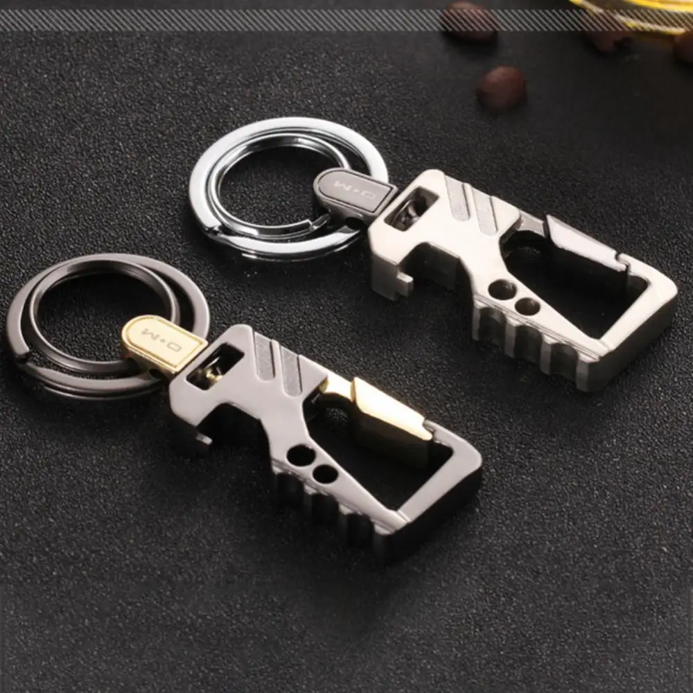 Car Keychain Anti scratch Multi Key Chain Bottle Opener Snap Hook Auto Key Holder Keychains With ...
