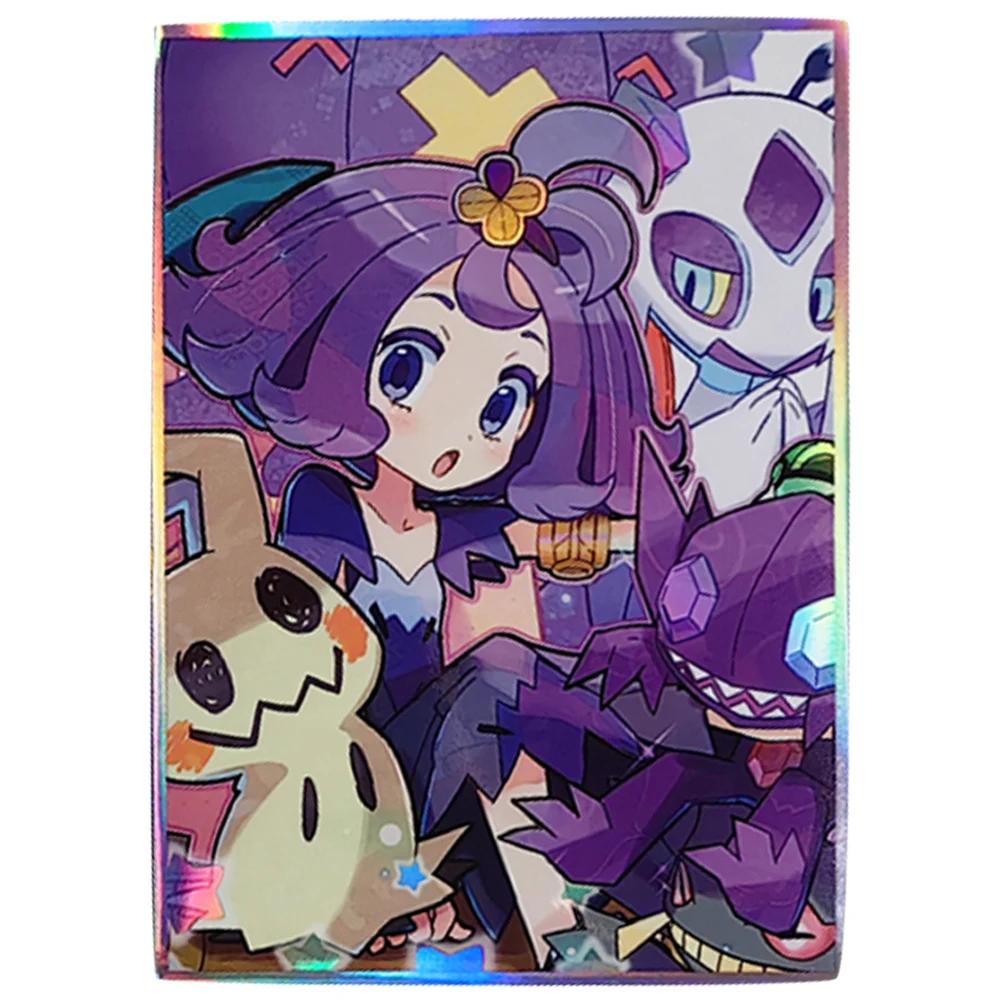 Anime-Card-Sleeves-para-MTG-e-PKM-Trading-Card-Acerola-Jogo-de ...