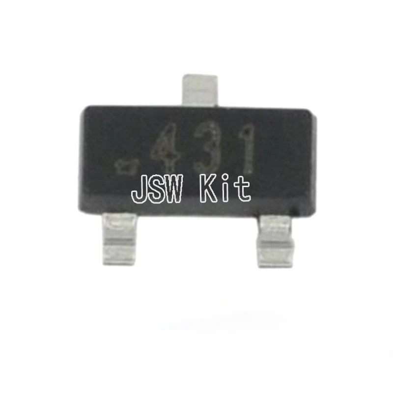 50pcs/lot New TL431 SOT TL431A SOT-23 431 SOT SMD New Voltage Regulator IC