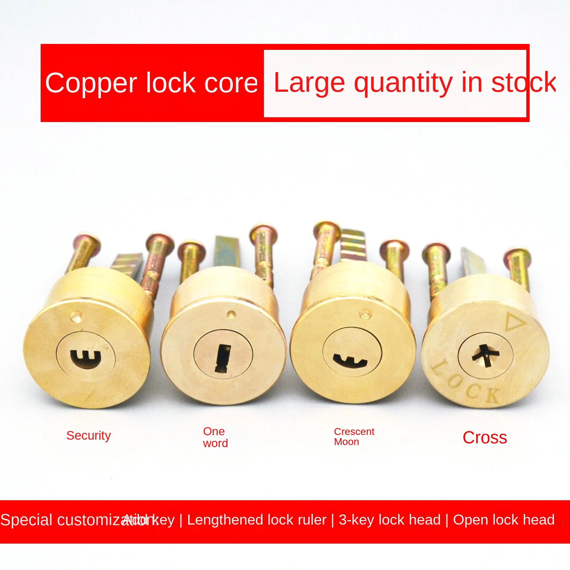 Copper-Anti-theft-Door-Lock-Core-Outer-Door-Lock-Word-Copper-Lock-Core ...