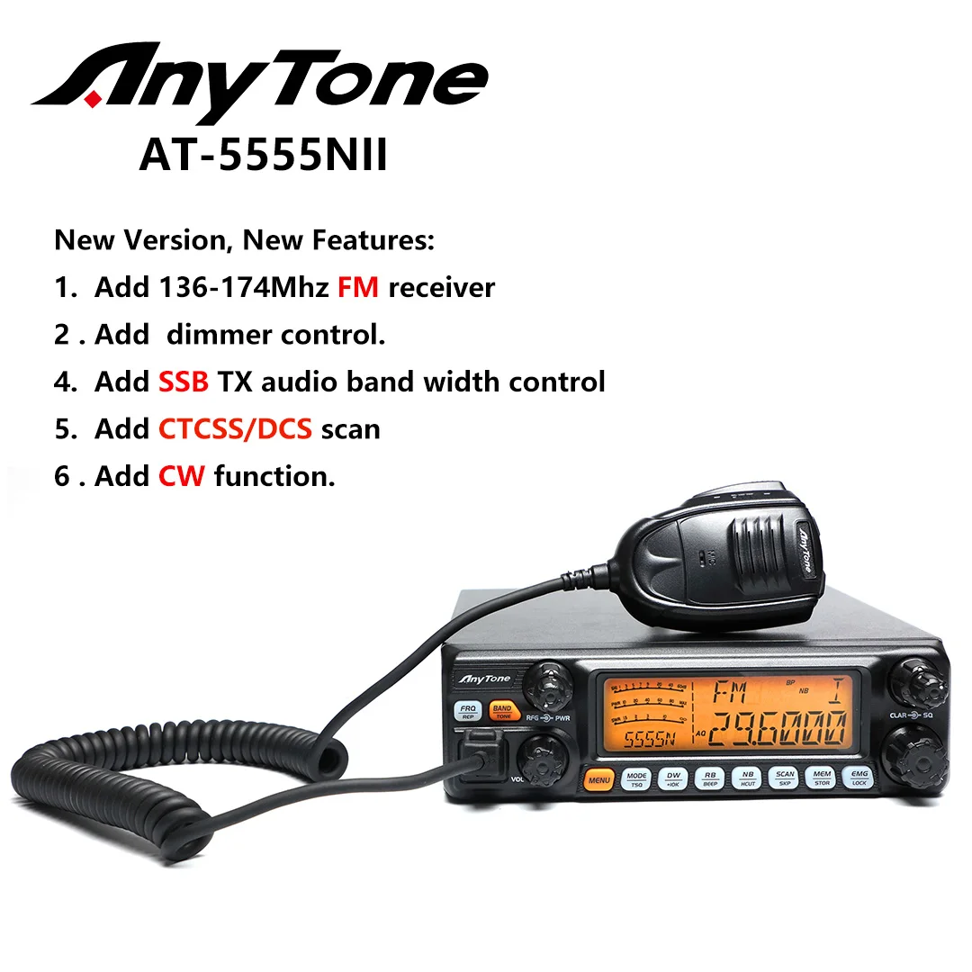 AnyTone-Radio-AT-5555N-II-de-40-canales-dispositivo-de-28-000-29-700MHz ...
