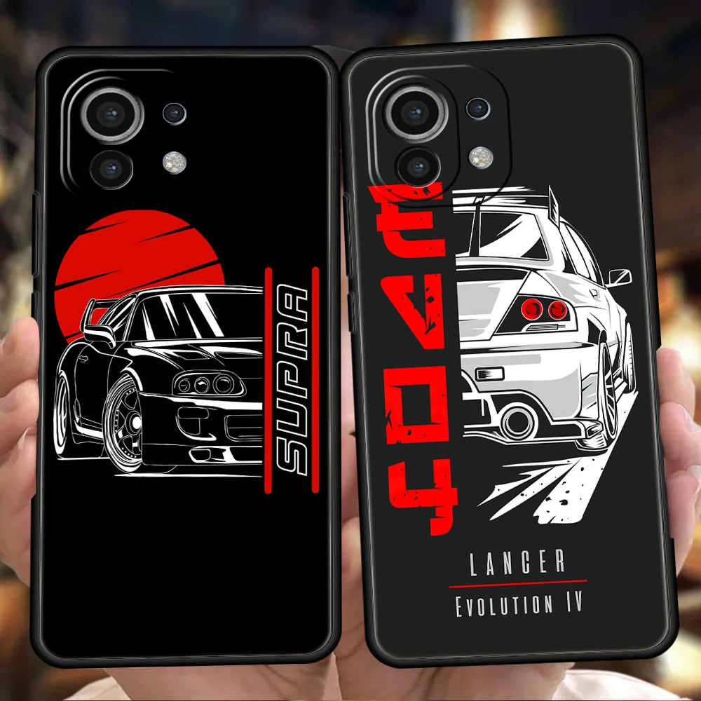 Cool Japan JDM Sports Car Comic Phone Case For Xiaomi Mi X3 X4 NFC F3 ...