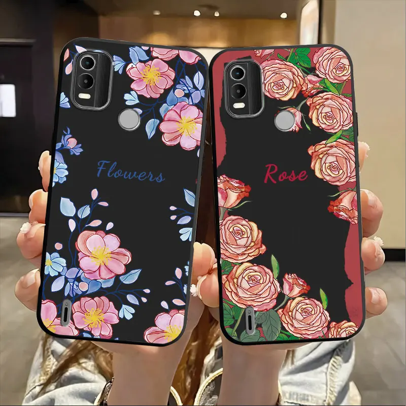 Flower For Nokia C21 Plus C31 C30 C32 Case Panda Butterfly Soft ...