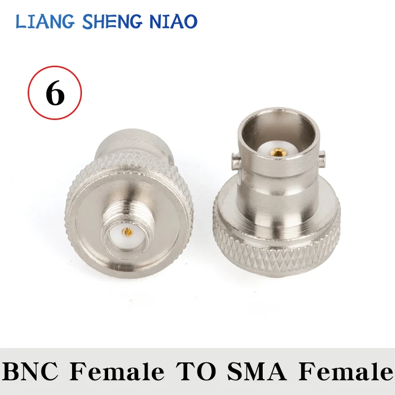 Fiche mâle SMA vers TNC et prise femelle BNC vers SMA RF,connecteur adaptateur coaxial ...
