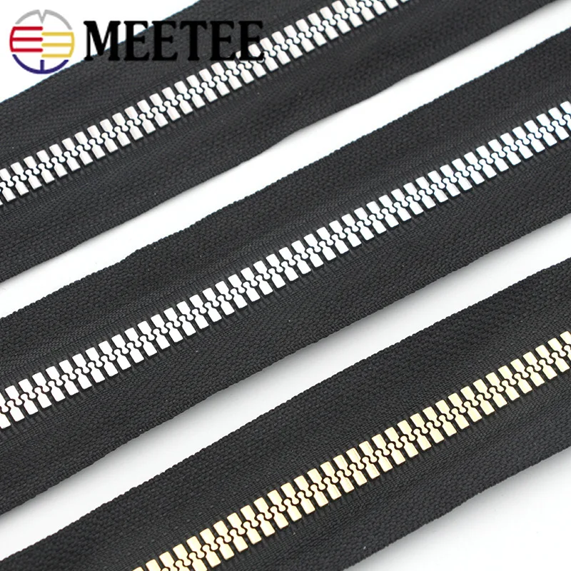 2-4Meter-Meetee-3-5-8-10-15-Resin-Zipper-Large-Zippers-for-Coat-Down ...