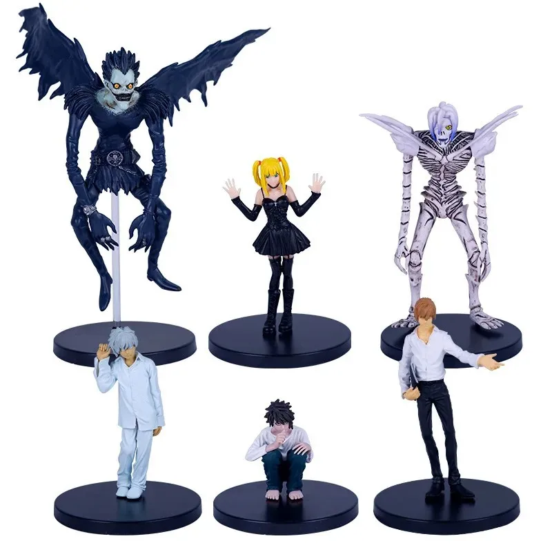 Anime-Figure-DEATH-NOTE-Yagami-Light-Ryuk-MisaMisa-PVC-Standing-Model ...