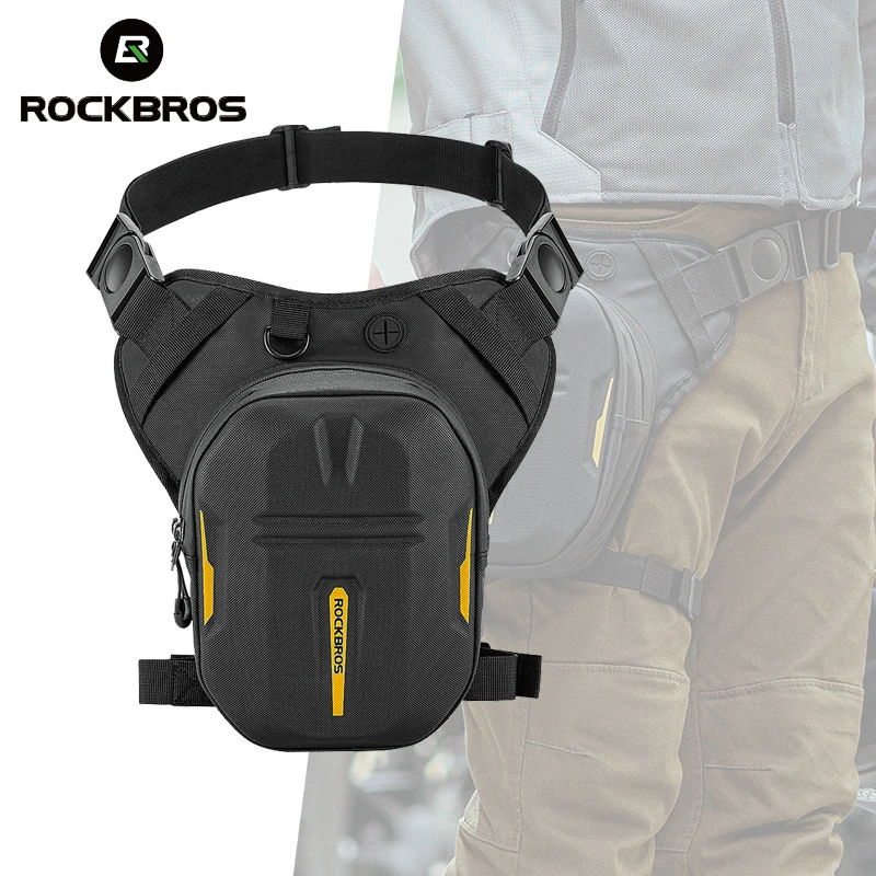 ROCKBROS Tas Motor Kapasitas Besar Tas Pinggang Motor Luar Ruangan Tas ...