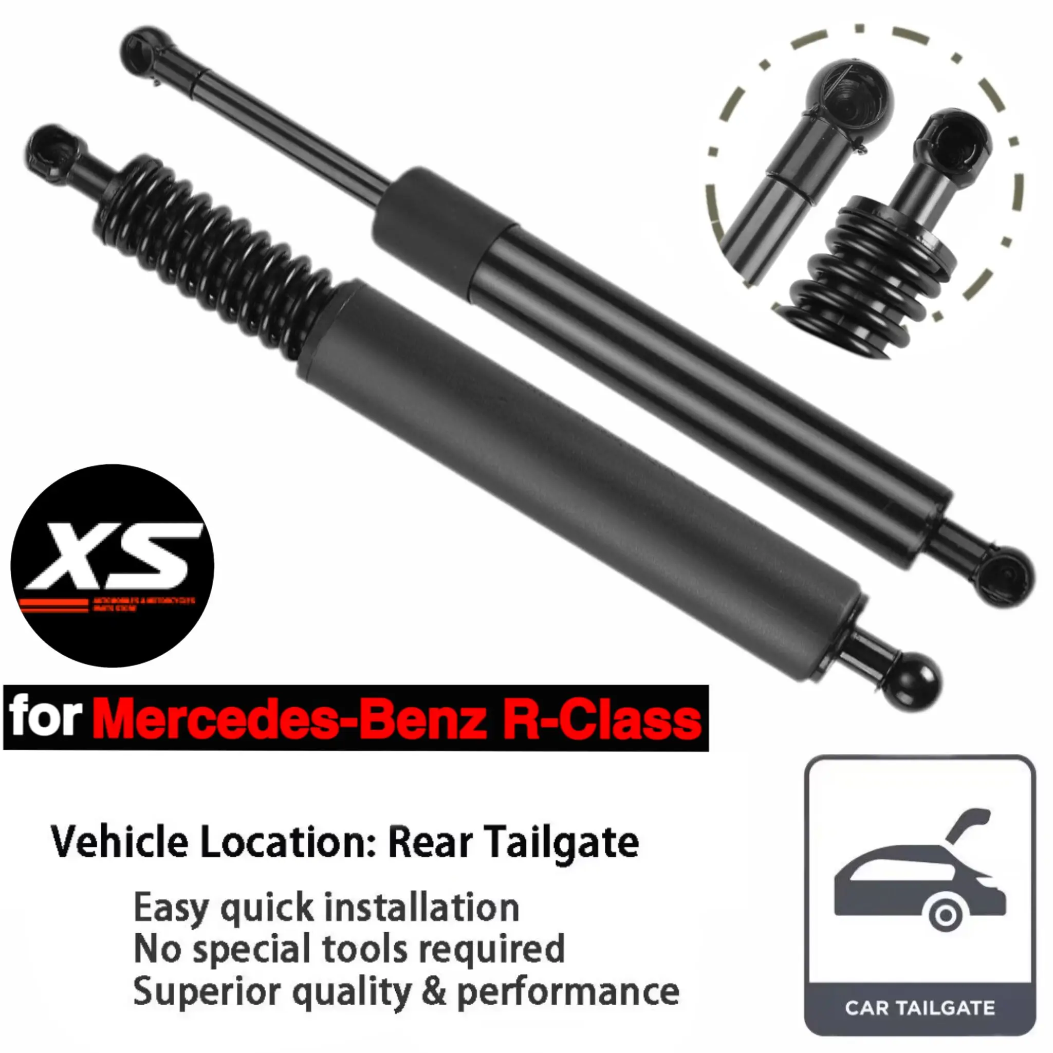 Rear Tailgate Damper For Mercedes-Benz R-Class W251 V251 R280 R300 R320 ...