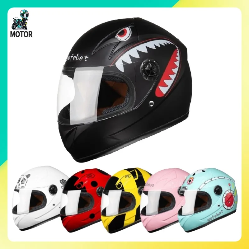New-Kid-Child-Safety-Protection-Scooter-Cute-Cartoon-Helmets-Electric ...