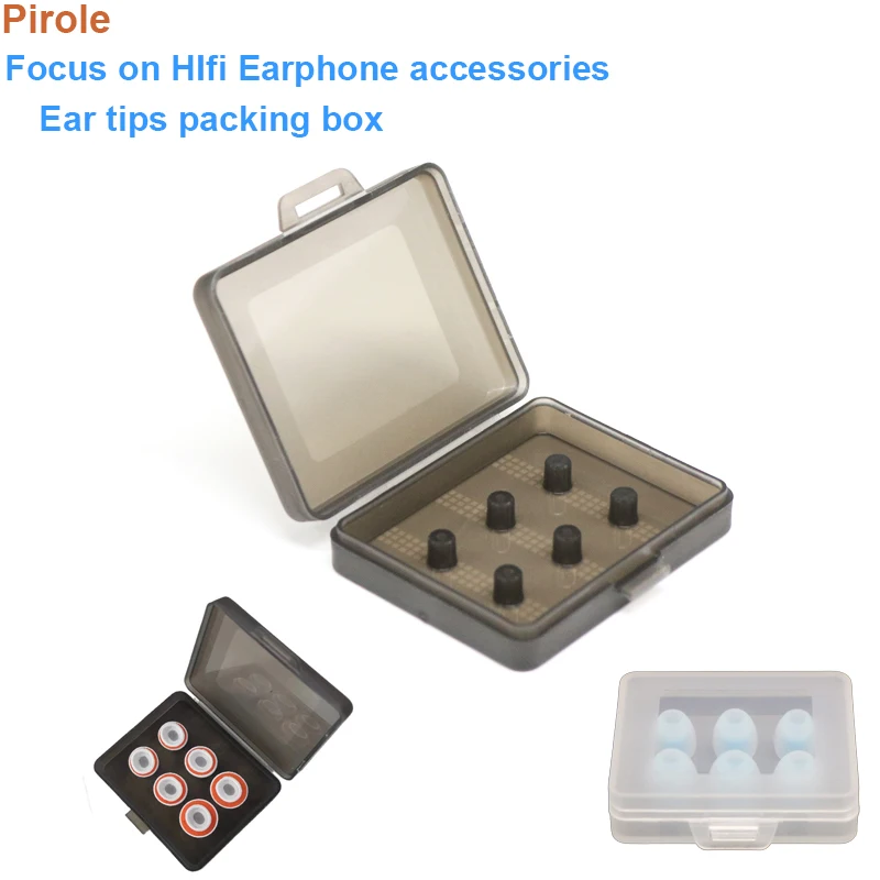 iem-eartips-box-small-plastic-case-packed-ear-tip-organizer-boxes-for ...