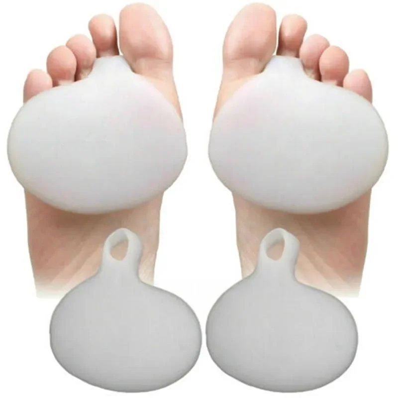 2Pcs Gel pad For Sensitive feet Silicone Gel Metatarsal Pads for Shoes ...