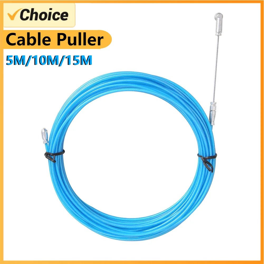 Electrician-Conduit-Ducting-Cable-Puller-Wheel-Pushing-Steel-Rope-Line ...
