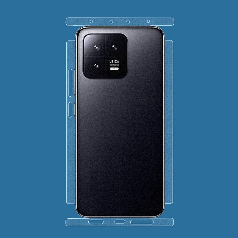 Colorful Matte Film Full Body Phone Protector Sticker For Xiaomi 13 ...