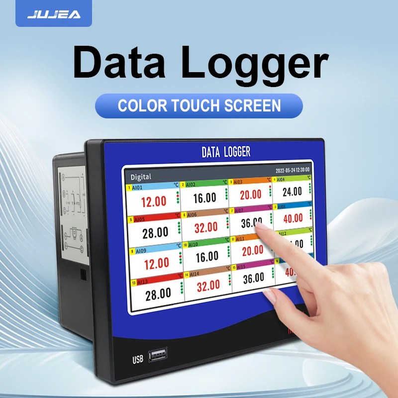 Color-Touch-Screen-Data-Logger-Multi-channel-Recorder-Trend-Dashboard ...