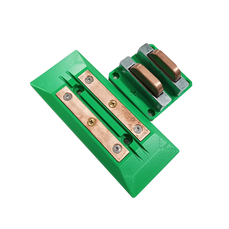 charger pad model TZ-CP-50A with brush plate and brush block for AGV ...