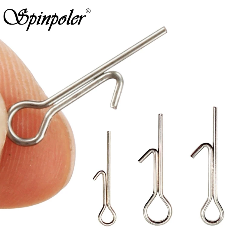 Spinpoler 100pcs Fishing Accessories Stinger Spike Fix Needle Fishing ...