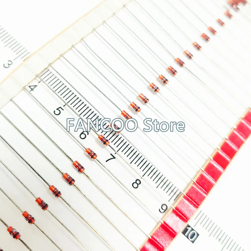 100PCS-BZX79-C2V4-0-5W-ZENER-DIODES-BZX79-C2V7-BZX79-C3V0-BZX79-C3V3 ...
