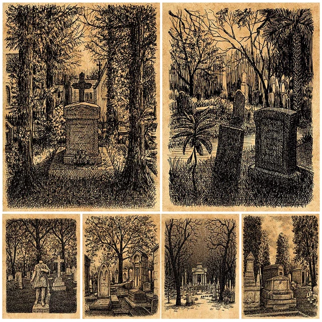 Churchyard Drawing