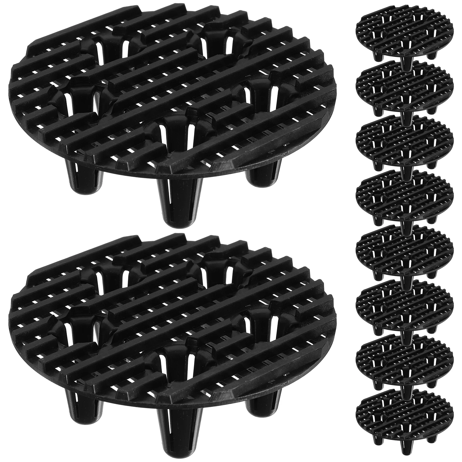 10pcs Heavy Duty Plastic Pot Feet Tray Bracket For Gardening Patio ...