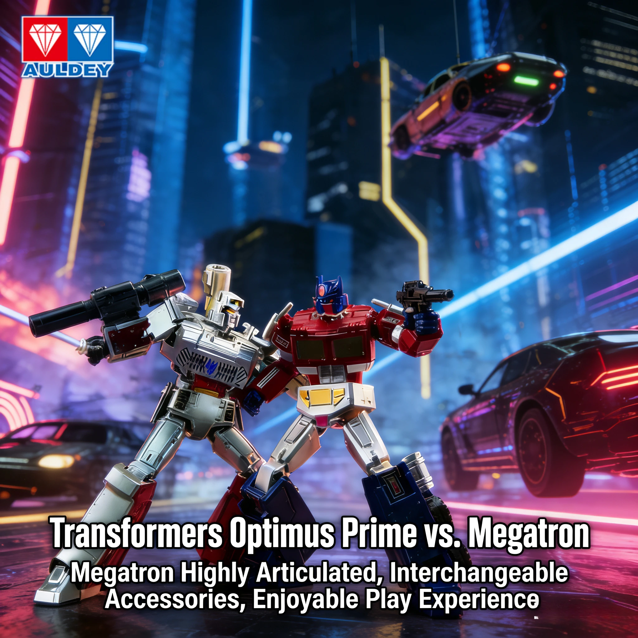 AULDEY Transformers actiefiguur, Optimus Prime/Megatron Mystery Box ...