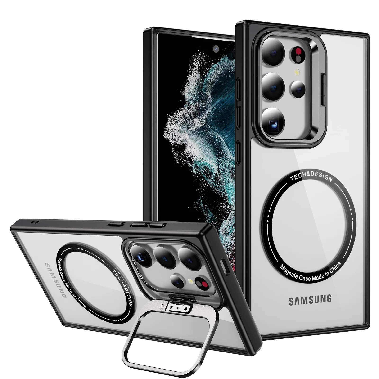 Camera-Lens-Frame-Metal-Bracket-Shockproof-Phone-Case-For-Samsung ...