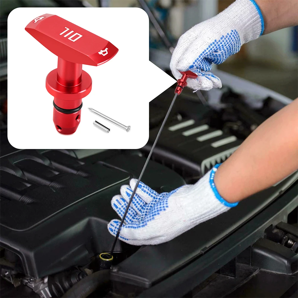 Car Oil Dipstick Pull Handle Replacement Modification for Audi A4 A5 A6 ...