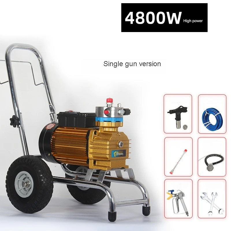 Professional High Pressure Airless Spraying Machine Paint Sprayer Small ...