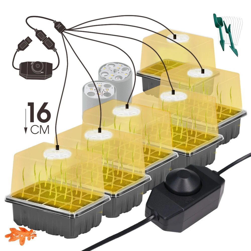 Propagation Germination Container | Seeds Box Tray Propagation | Cell ...