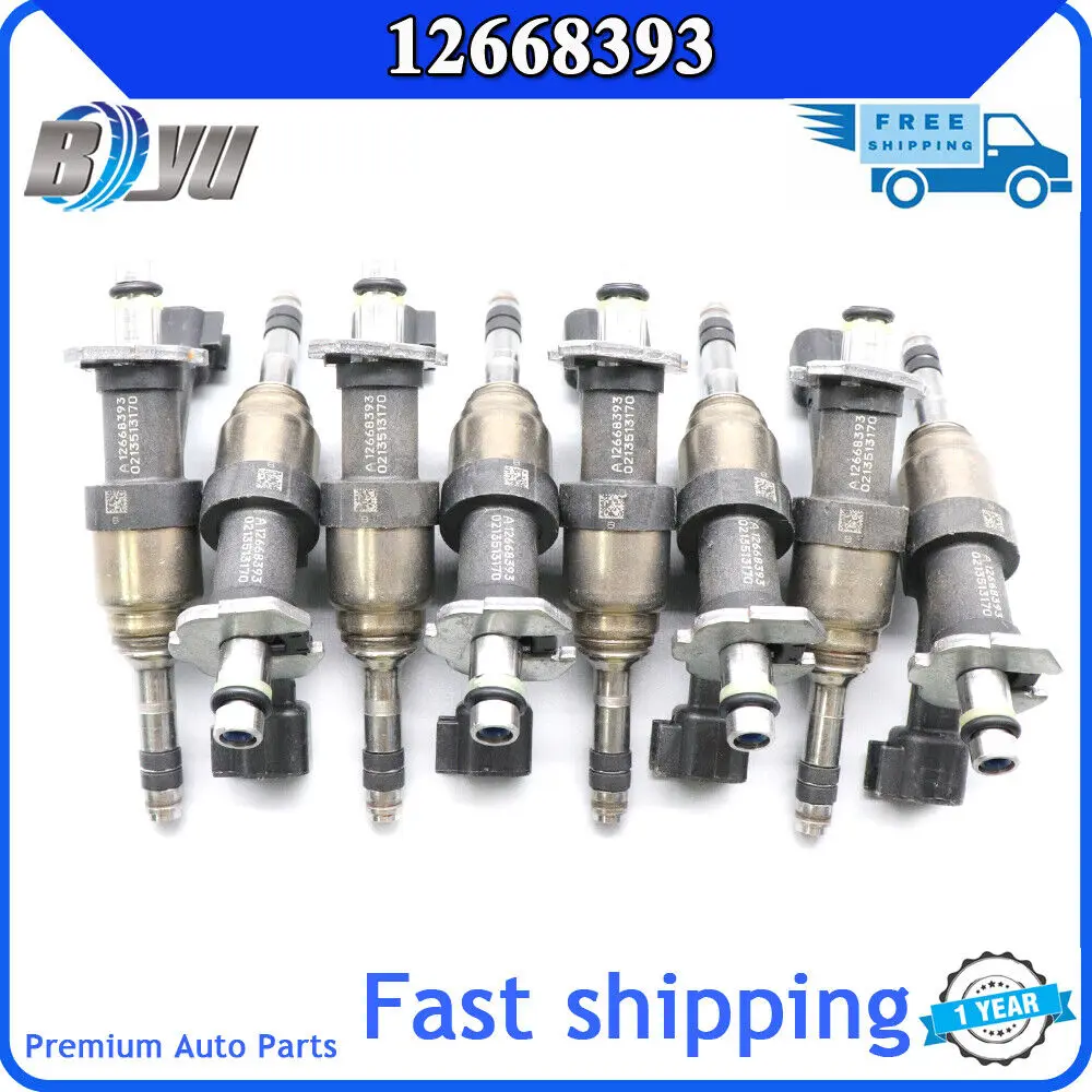 Fuel-Injectors-Nozzle-CAR-12668393-for-Chevy-Camaro-Corvette-Silverado ...