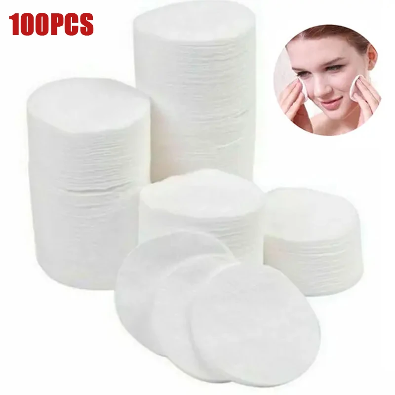 100Pcs-bag-Make-Up-Cosmetic-Cotton-Wipe-Pads-Nail-Art-Cleaning-Pads ...