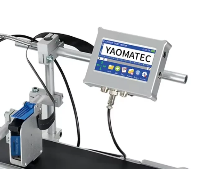 12.7mm 28 languages automatic coding machine mask Online Inkjet Printer ...
