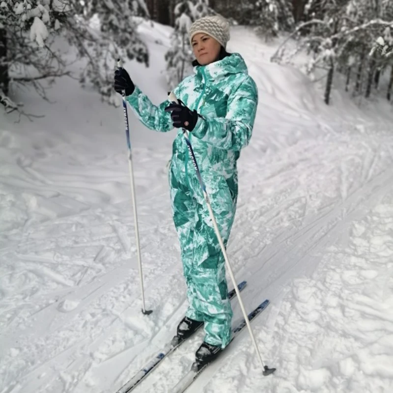 2025-One-Piece-Skiing-Suits-Female-Overalls-Winter-Sport-Waterproof ...