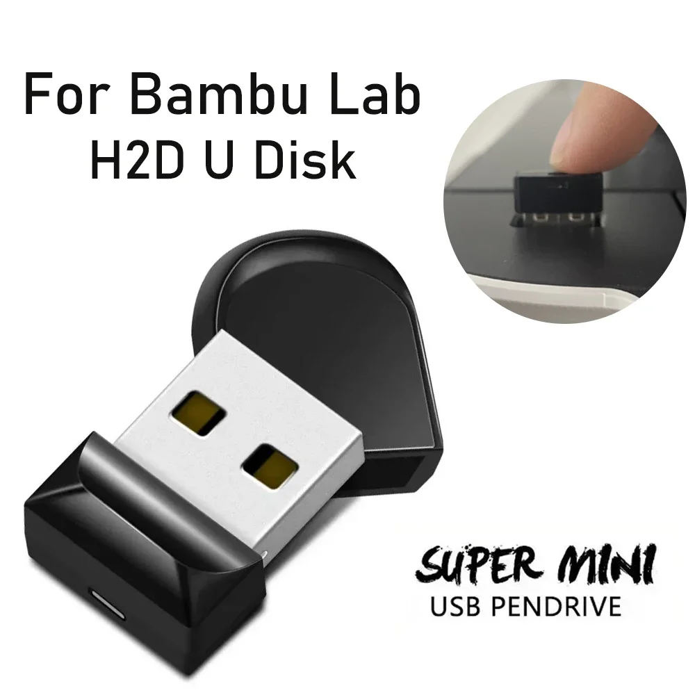 For Bambu Lab H2D Printer Spare Parts Super Mini USB Flash Drive USB 2. ...