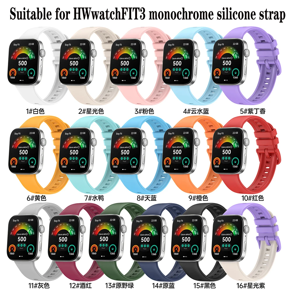 Correa-Sport-Band-For-Huawei-Watch-FIT-3-Strap-Smart-watch-Soft ...