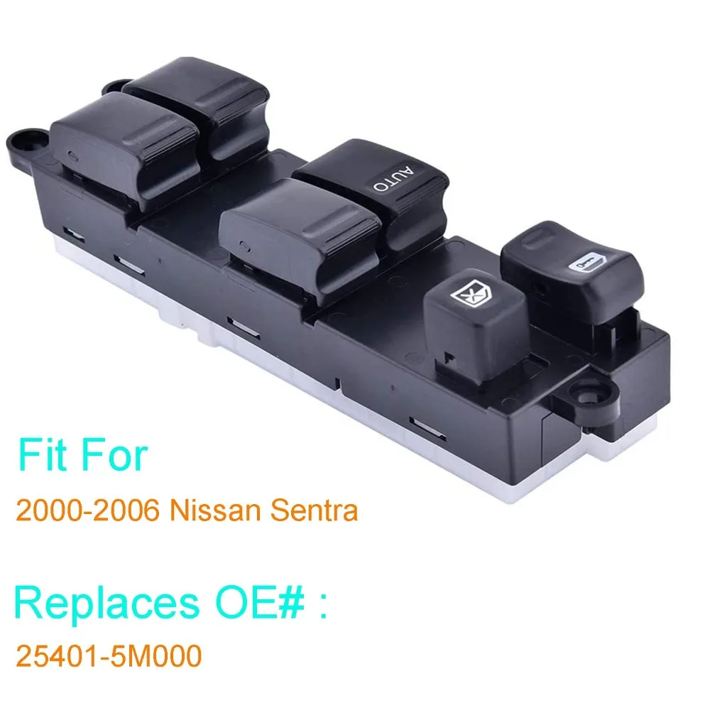 25401-5M000 Power Window Master Control Switch for Nissan Sentra 2000 ...