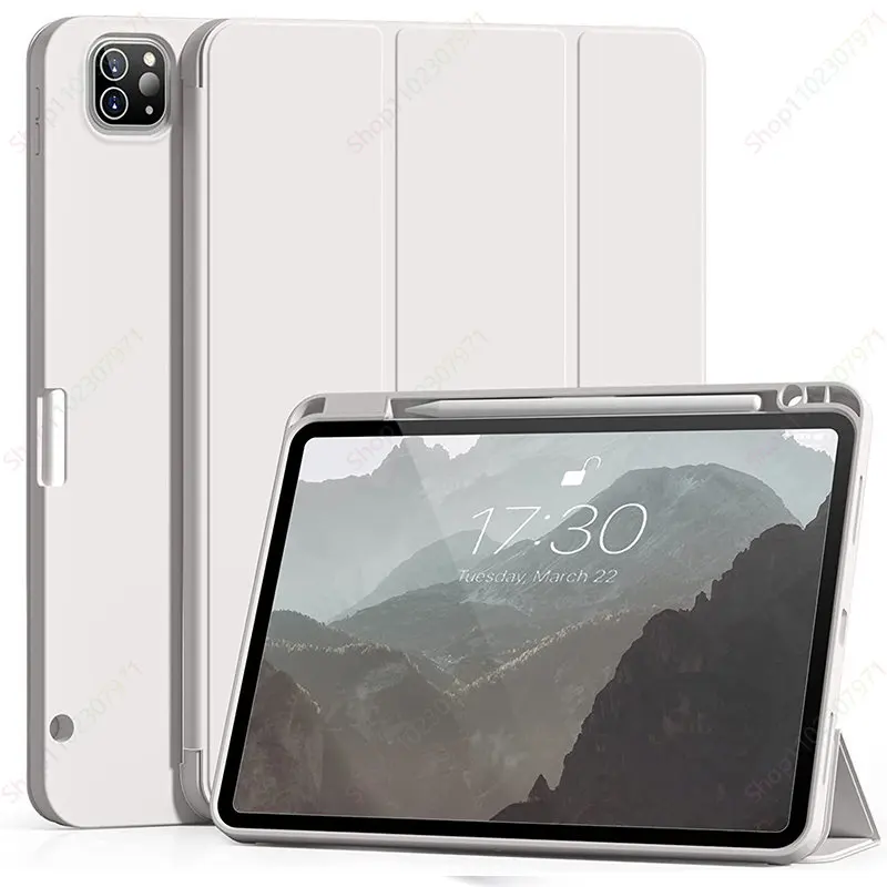With-Pencil-Holder-Case-for-iPad-Pro-12-9-inch-Case-2022-2021-Soft-Skin ...