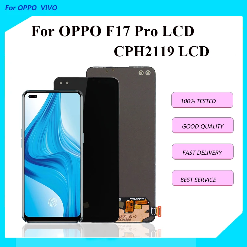 6-43-inch-original-For-Oppo-F17-Pro-CPH2119-LCD-Display-Touch-Screen ...