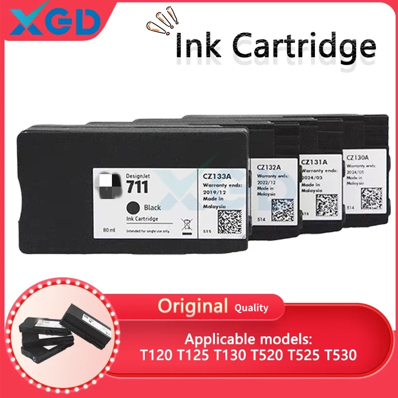 Ink-Cartridge-For-HP-711XL-711-For-HP711-For-HP-DesignJet-T120-T125 ...