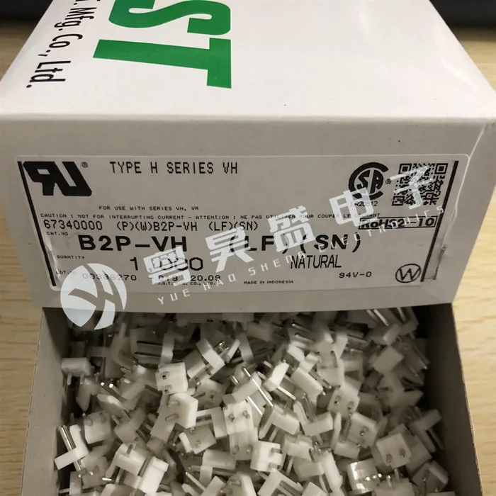 20pcs-original-new-Connector-B2P-VH-connector-2PIN-pin-base-3-96mm ...