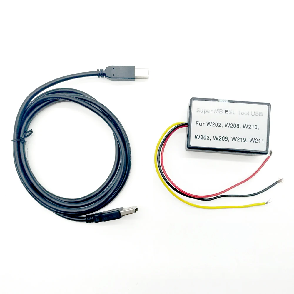 Super mb esl usb ferramenta desbloquear ler programador para w202 w203 ...