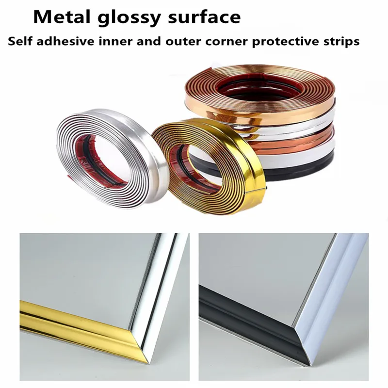 1Roll-5M-Self-Adhesive-decorative-strip-wall-sticker-anti-collision ...