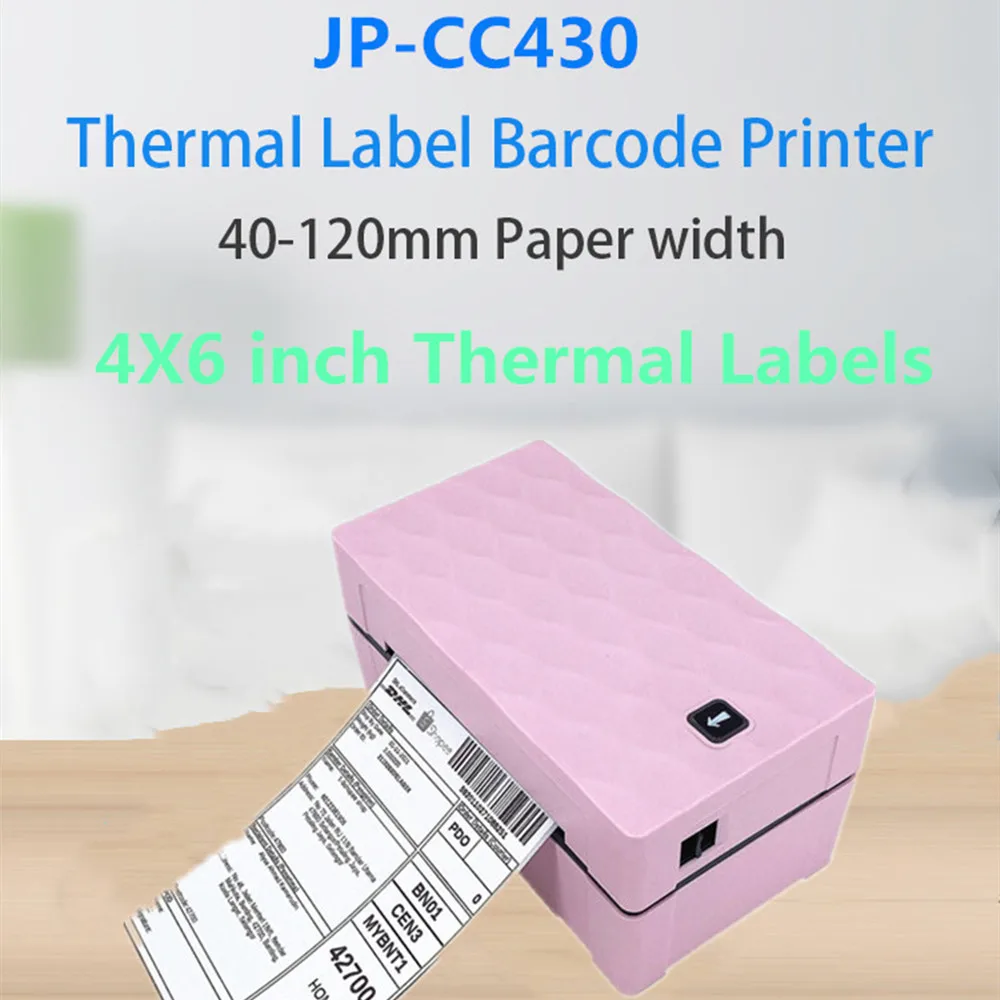 Desktop Thermal Label Printer JP-CC450 Thermal Barcode Printer for ...