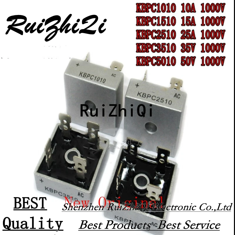 1PCS/LOT NEW KBPC1010 KBPC1510 KBPC2510 KBPC3510 KBPC5010